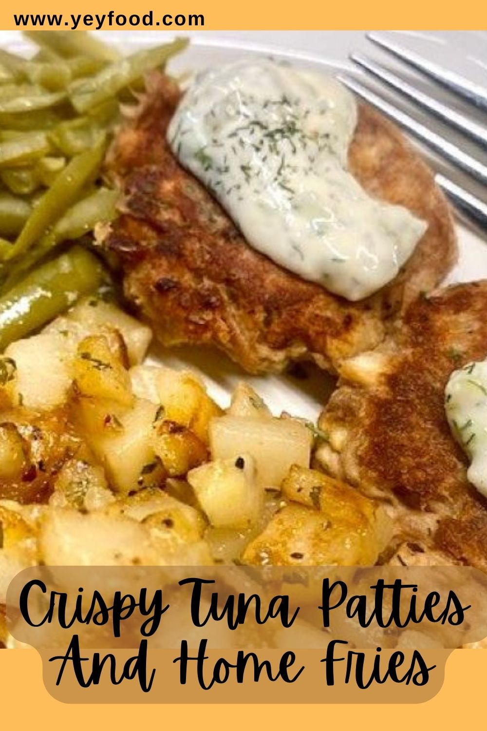Crispy Tuna Patties And Home Fries - Yeyfood.com: Recipes, cooking tips ...
