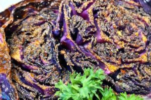 Roasted Red Cabbage Steaks Recipe - Yeyfood.com: Recipes, cooking tips ...