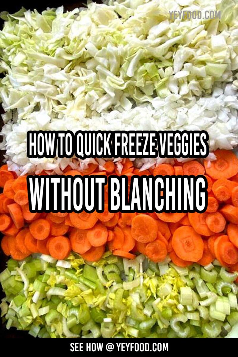 How To Freeze Vegetables For Short-Term Storage - Yeyfood.com: Recipes ...