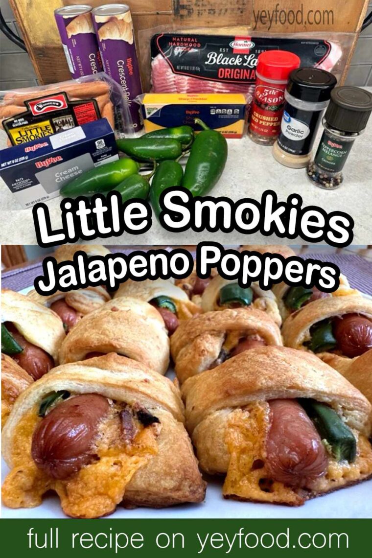 How To Make Yummy Little Smokies Jalapeno Poppers - Yeyfood.com ...
