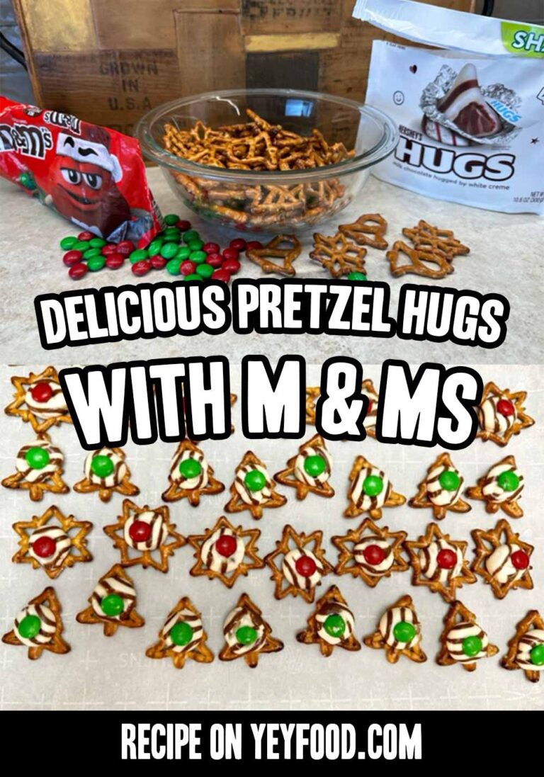 Make Colorful Delicious Pretzel Hugs With M & Ms - Yeyfood.com: Recipes ...