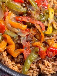 30-Minute Fajita-Style Mexican Rice With Ground Beef - Yeyfood.com ...