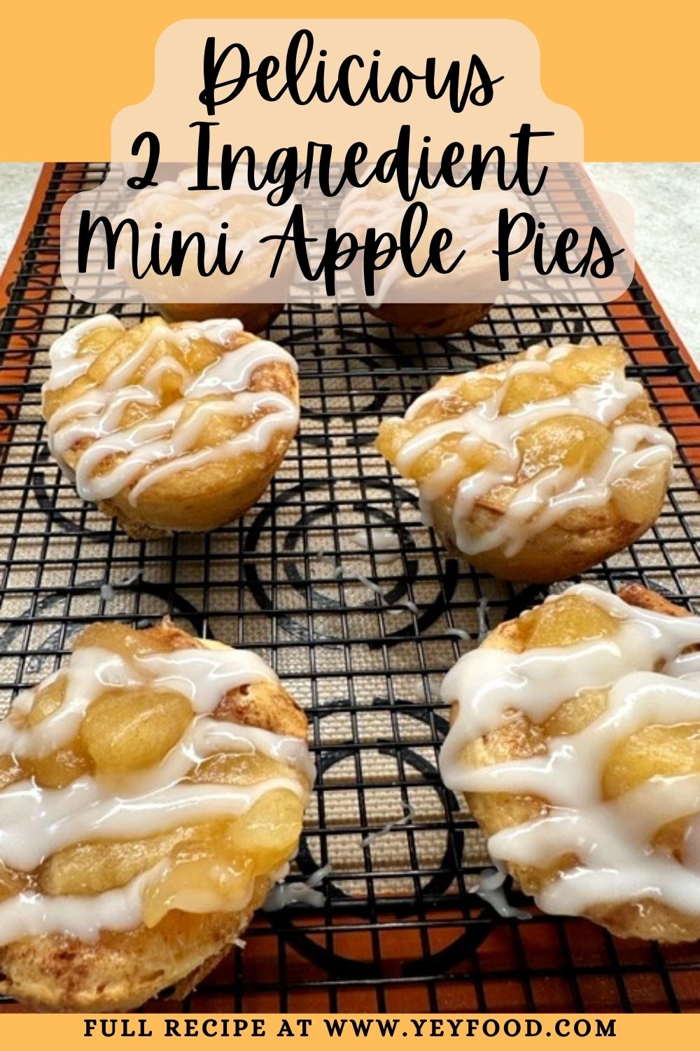 A 2 Ingredient Dessert To Love Mini Apple Pies - Yeyfood.com: Recipes ...