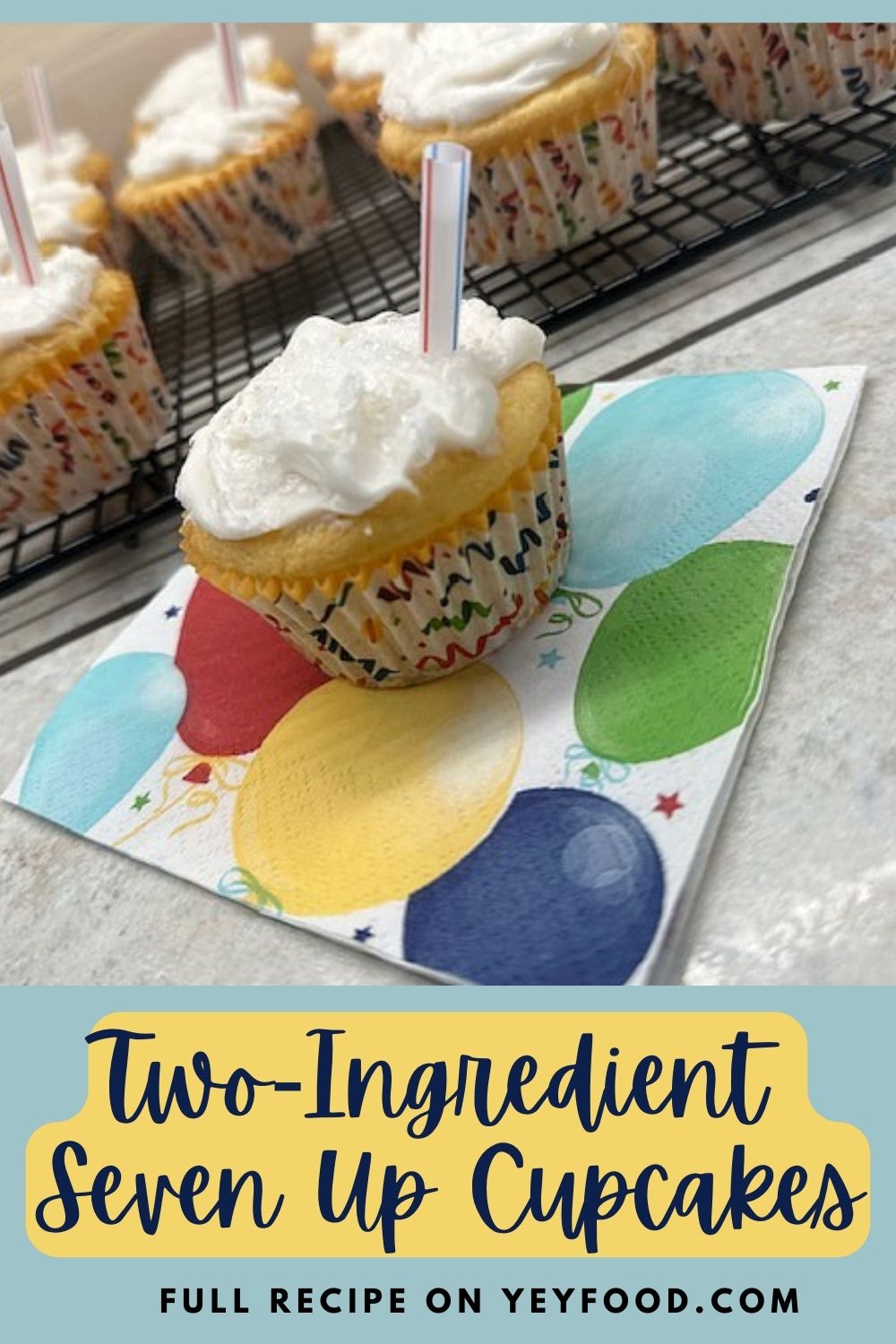 Easy 2-Ingredient 7 Up Cupcakes Are So Delicious - Yeyfood.com: Recipes ...