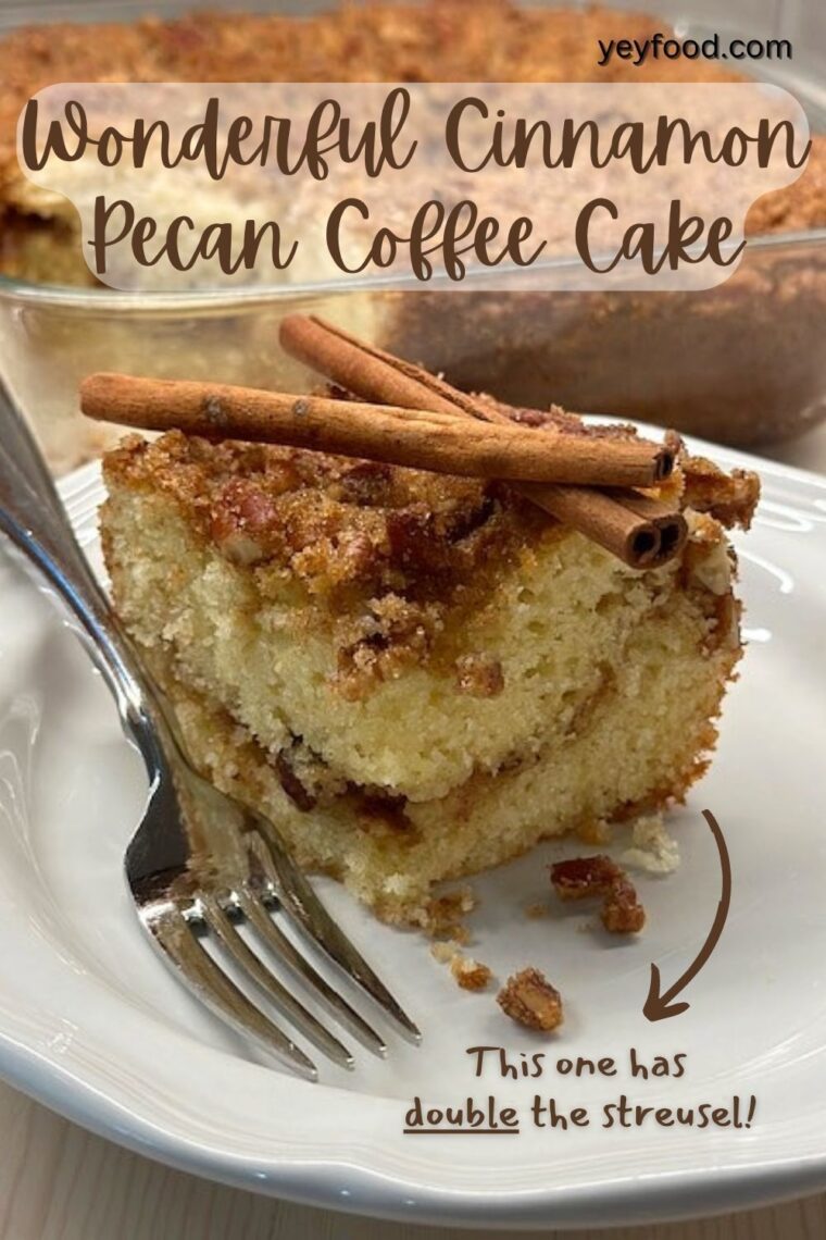 How To Make A Perfect Cinnamon Pecan Coffee Cake - Yeyfood.com: Recipes ...