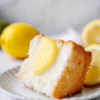 Easy Lemon Angel Food Cake - Yeyfood.com: Recipes, cooking tips, and ...
