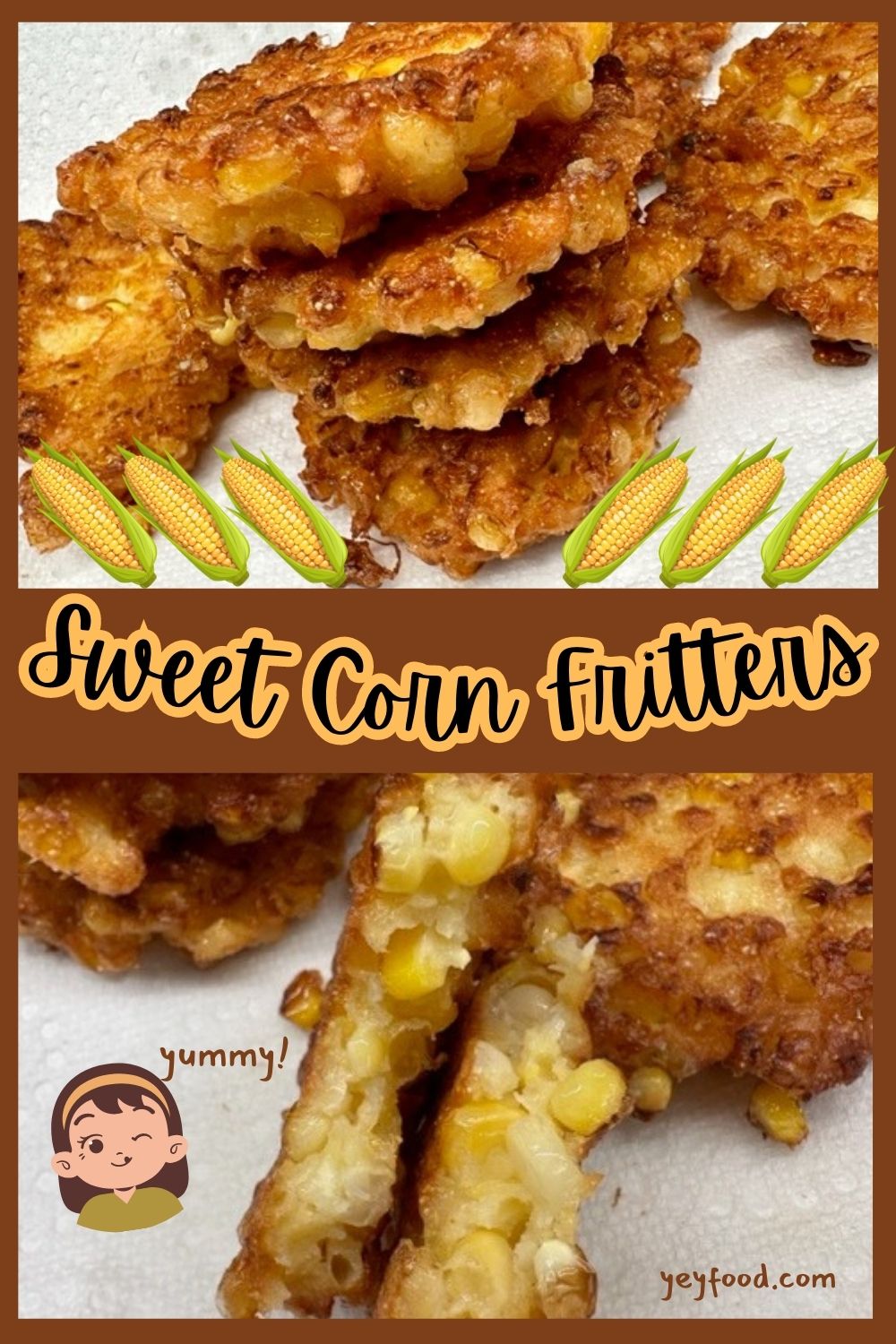 Sweet Corn Fritters Because Corn Is Amazing - Yeyfood.com: Recipes ...