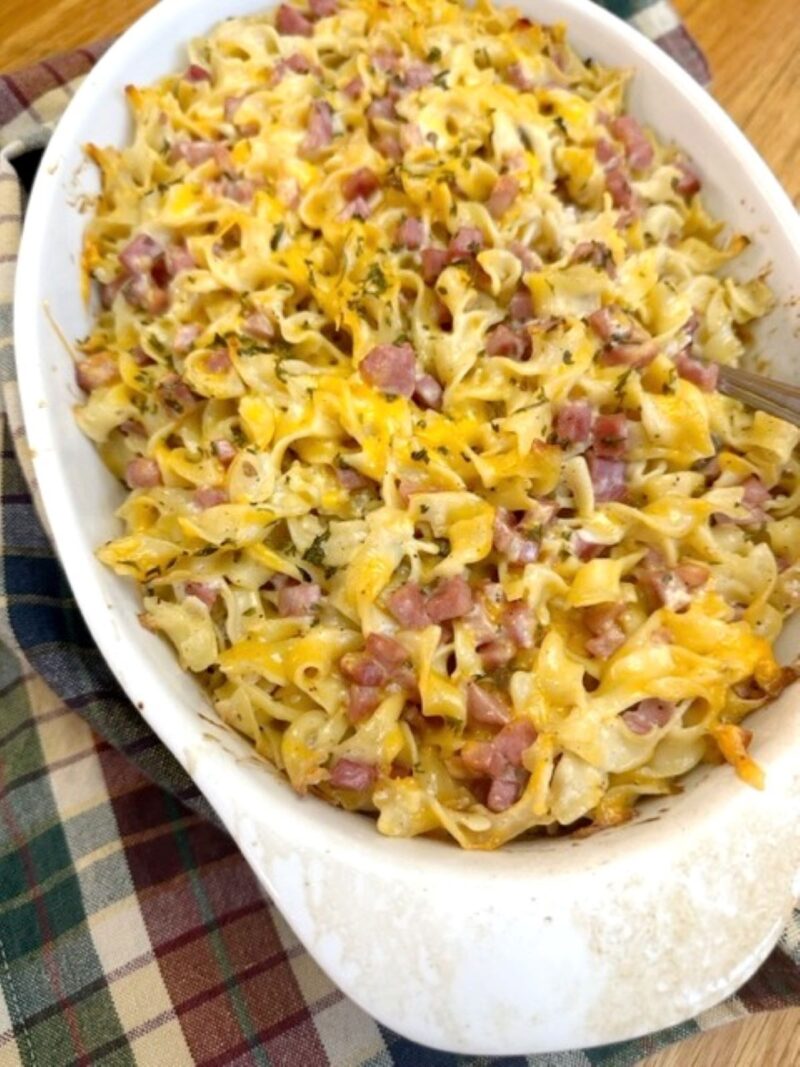 Cheesy Ham Noodle Casserole A Weeknight Winner - Yeyfood.com: Recipes ...