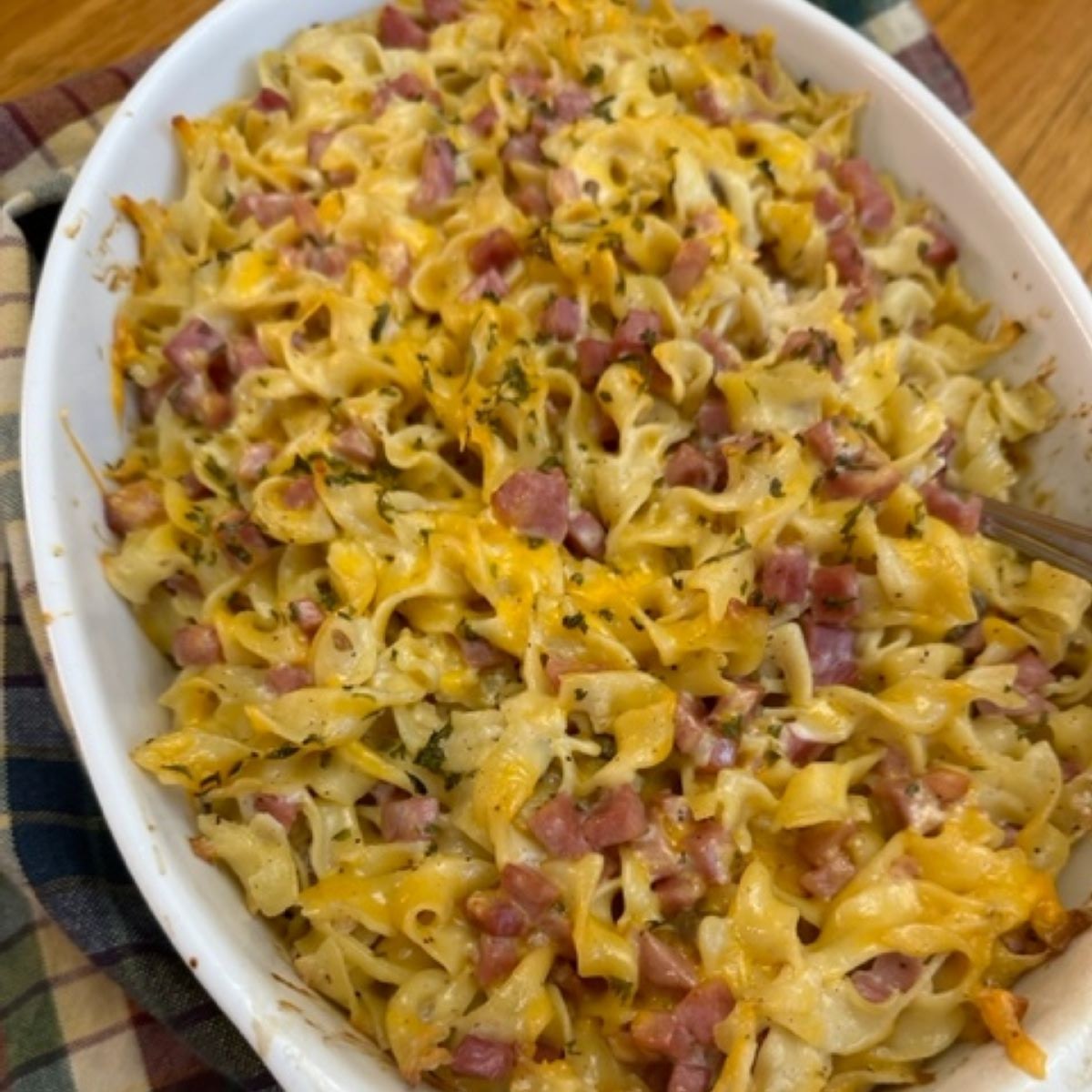 Cheesy Ham Noodle Casserole A Weeknight Winner - Yeyfood.com: Recipes ...