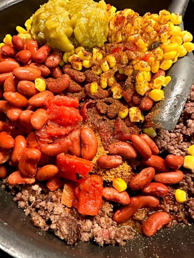 Colorful Easy Tex Mex Casserole With Biscuits - Yeyfood.com: Recipes ...