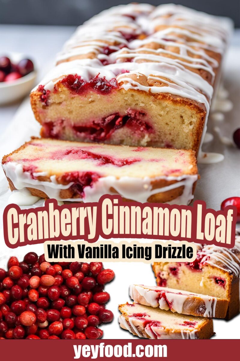 Cranberry Cinnamon Loaf - Yeyfood.com: Recipes, cooking tips, and ...