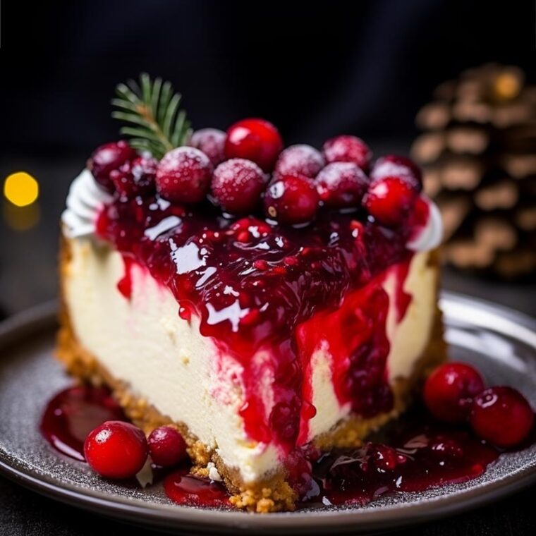 Easy Christmas Cheesecake - Yeyfood.com: Recipes, cooking tips, and ...