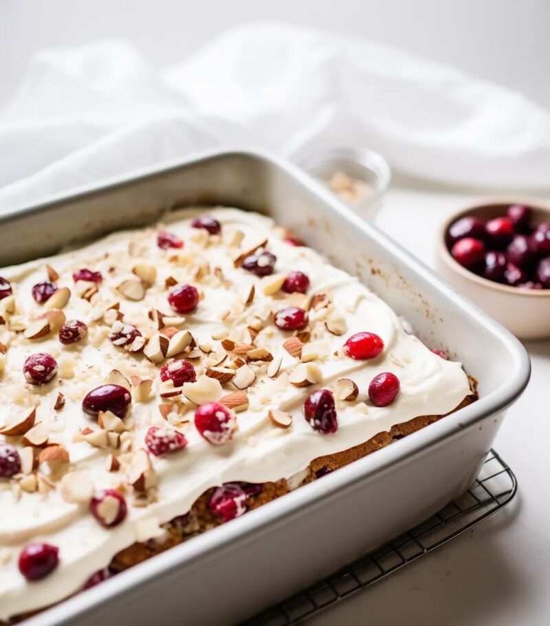 Easy Cranberry Bars - Yeyfood.com: Recipes, cooking tips, and kitchen ...