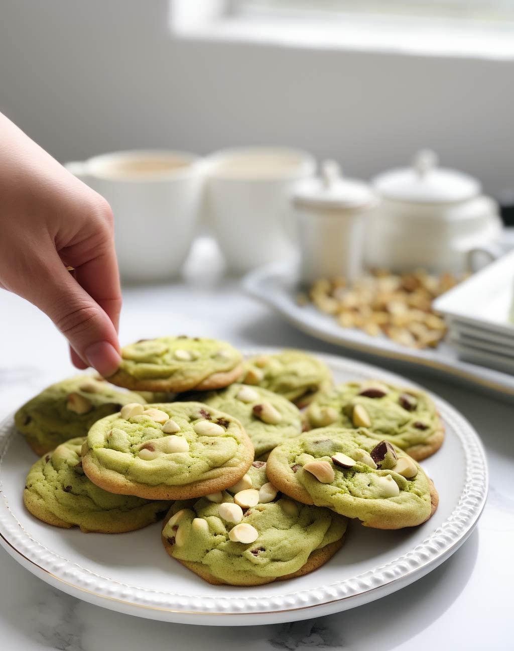 Easy Pistachio Pudding Mix Cookies - Yeyfood.com: Recipes, cooking tips ...