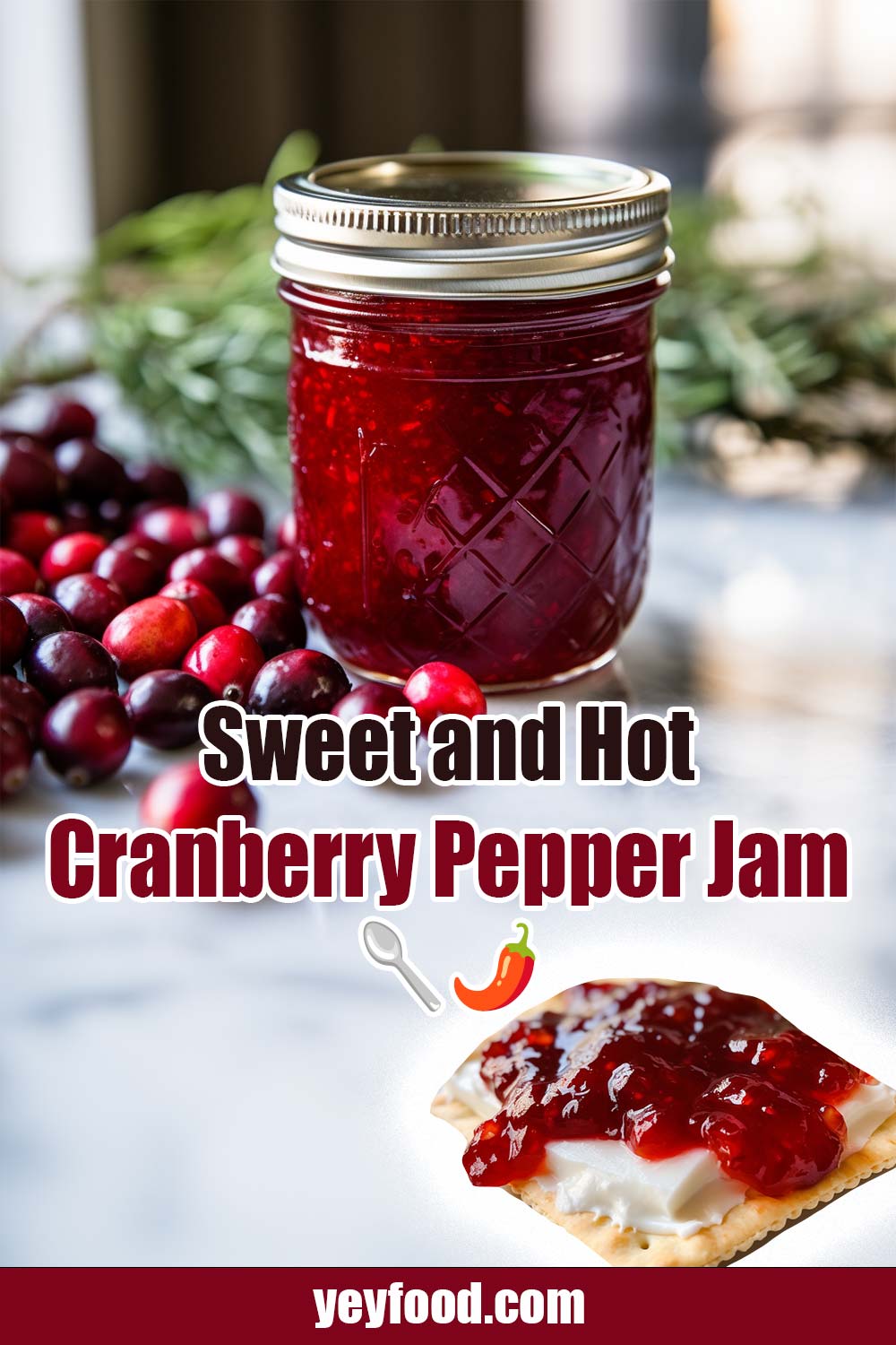 Make This Cranberry Pepper Jam It's A 5 Star Favorite - Yeyfood.com: Recipes, cooking tips, and ...