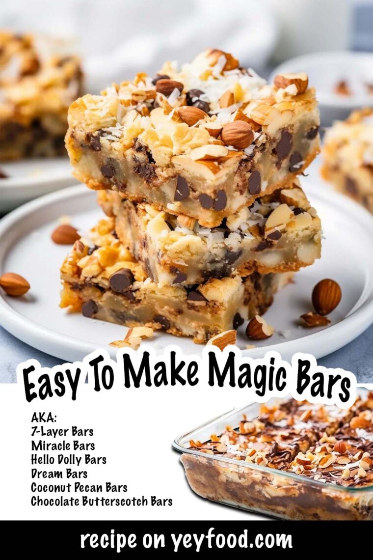 Easy To Make Magic Bars - Yeyfood.com: Recipes, cooking tips, and ...