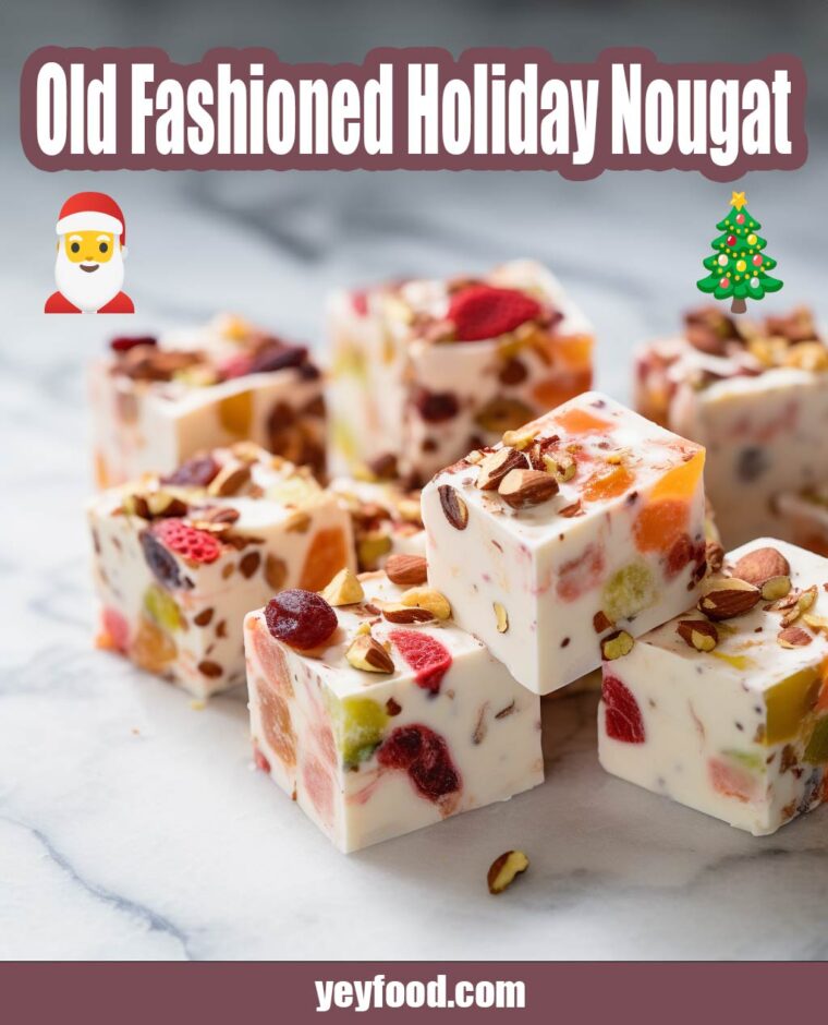 Old Fashioned Holiday Nougat - Yeyfood.com: Recipes, cooking tips, and ...