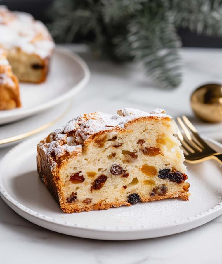 German Stollen Cake Recipe - Yeyfood.com: Recipes, cooking tips, and ...
