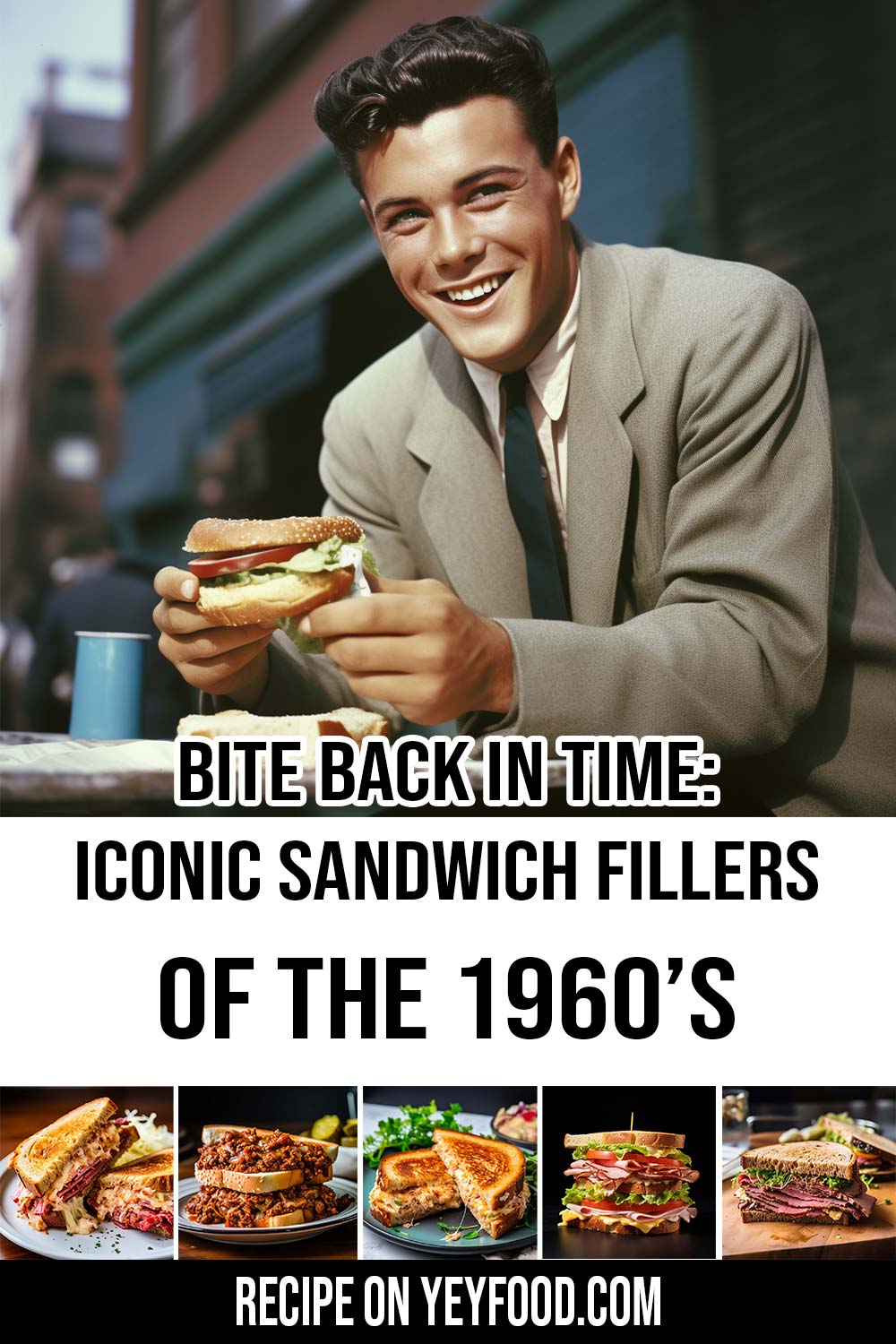 Bite Back in Time: Iconic Sandwich Fillers of the 1960s - Yeyfood.com ...