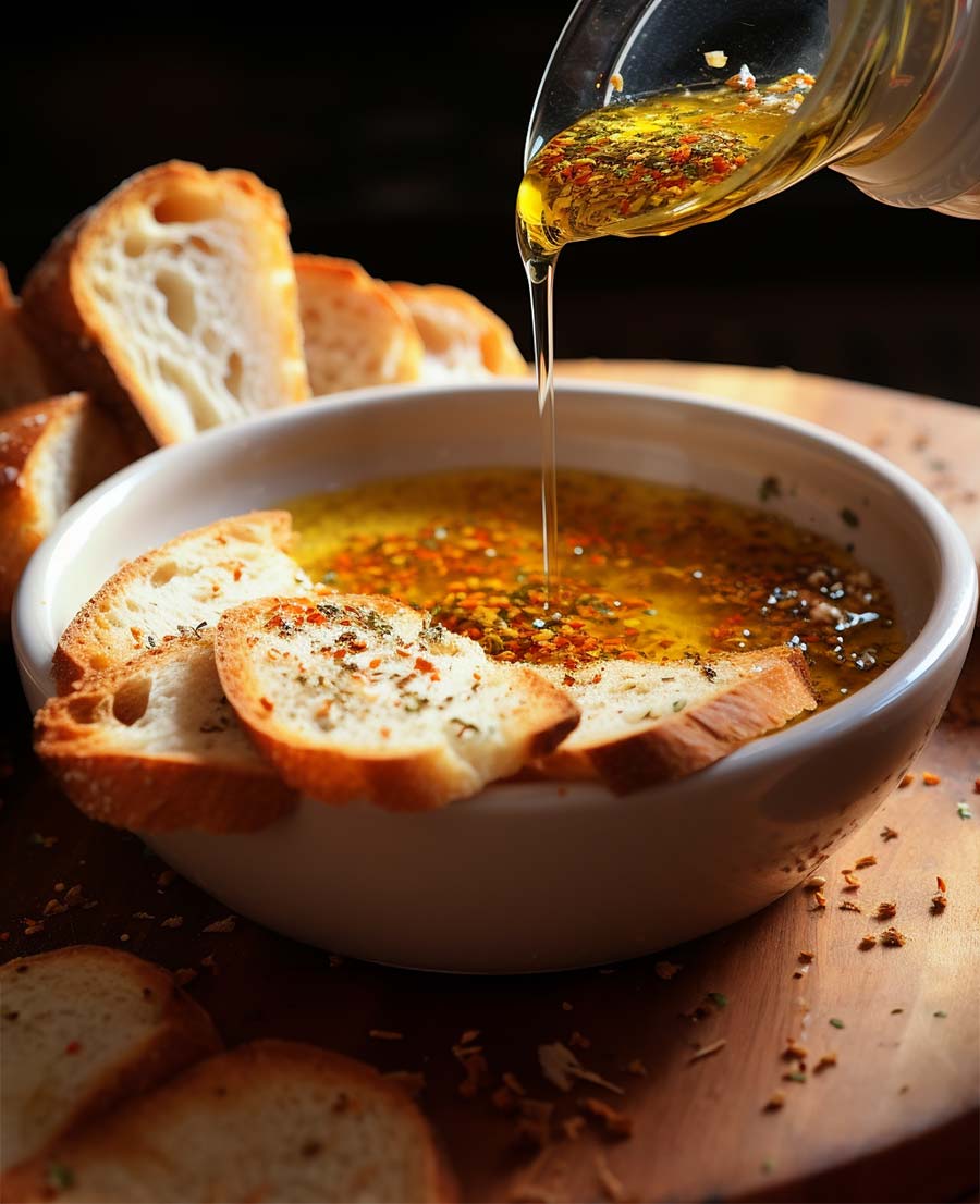 Italian Olive Oil Bread Dip - Yeyfood.com: Recipes, cooking tips, and ...