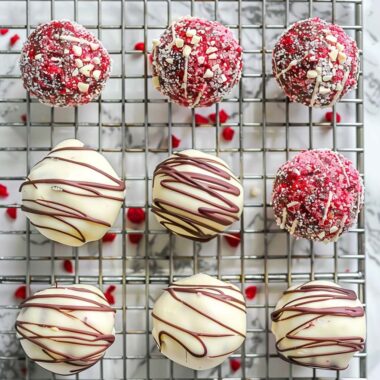 Raspberry Cheesecake Truffles - Yeyfood.com: Recipes, cooking tips, and ...