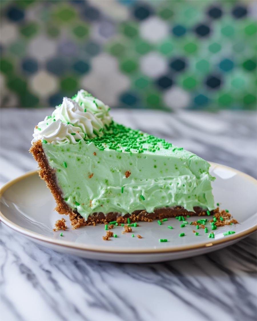Easy Creamy Shamrock Shake Pie - Yeyfood.com: Recipes, cooking tips ...