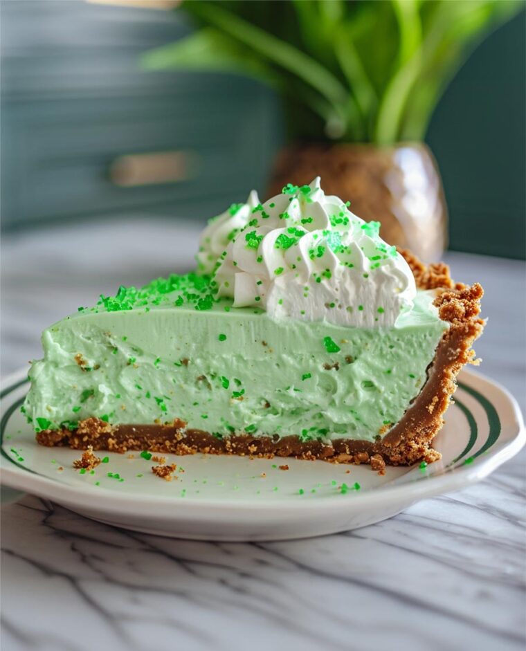 Easy Creamy Shamrock Shake Pie - Yeyfood.com: Recipes, cooking tips ...