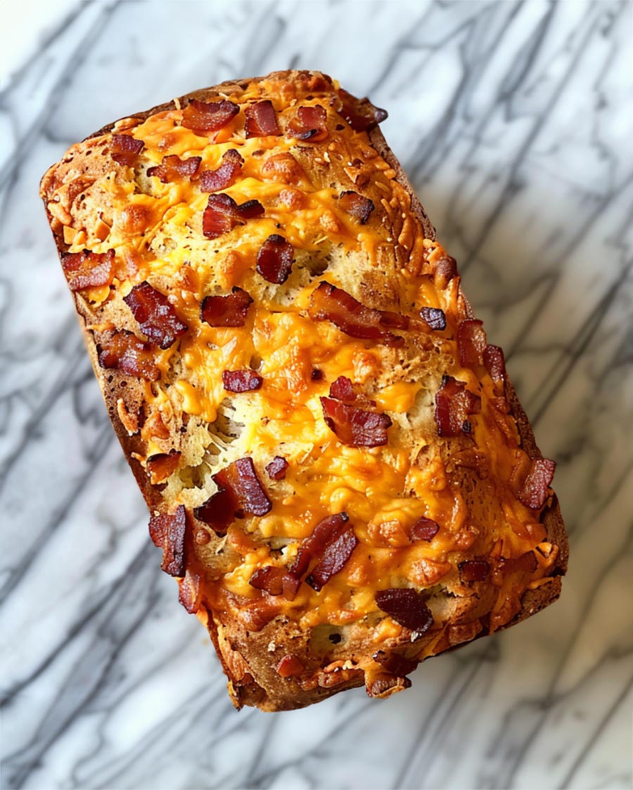 Bacon Cheddar Bread Recipe - Yeyfood.com: Recipes, cooking tips, and ...