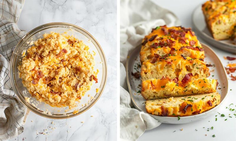 Bacon Cheddar Bread Recipe - Yeyfood.com: Recipes, cooking tips, and ...