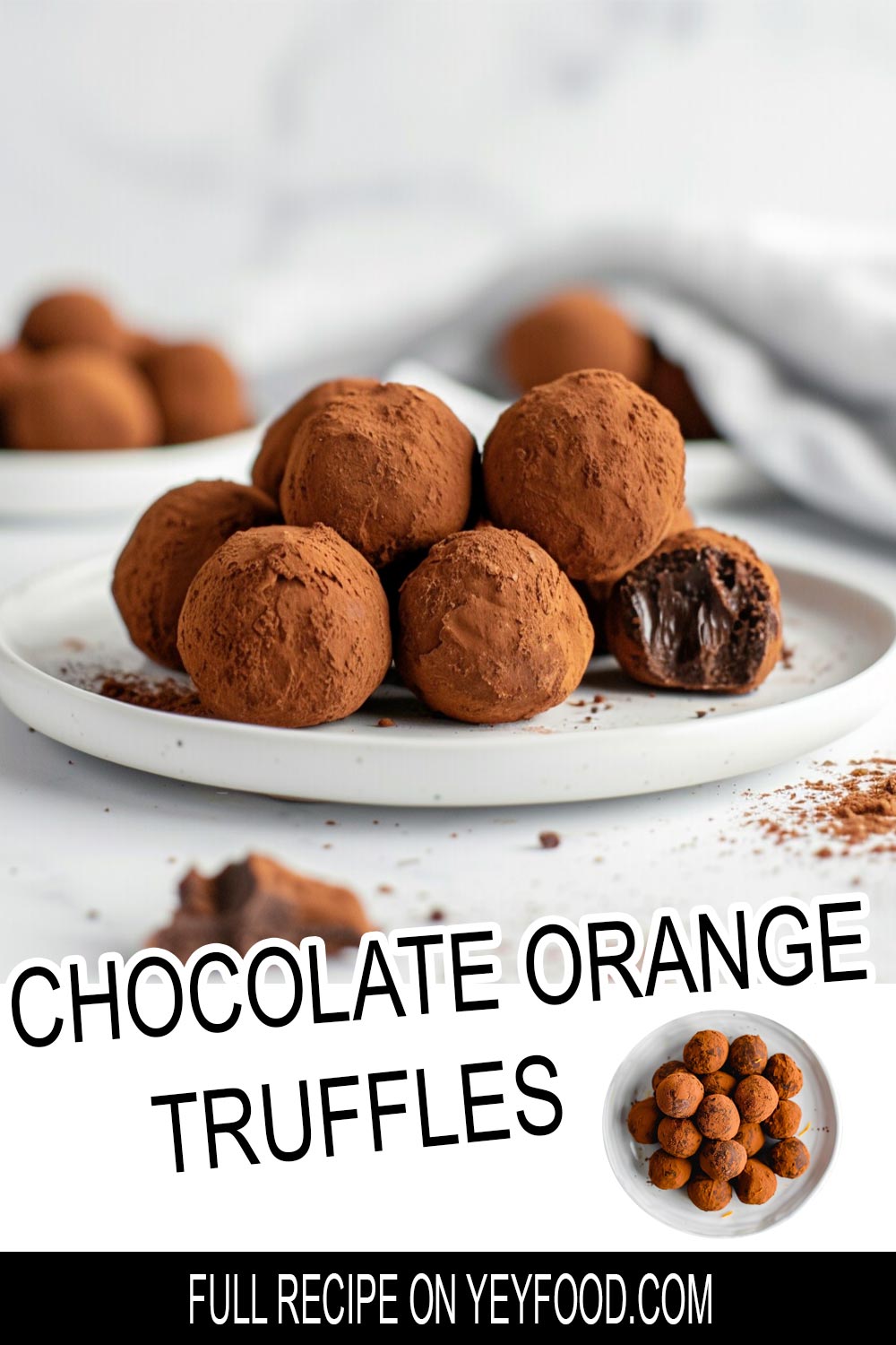 Chocolate Orange Truffles - Yeyfood.com: Recipes, cooking tips, and ...