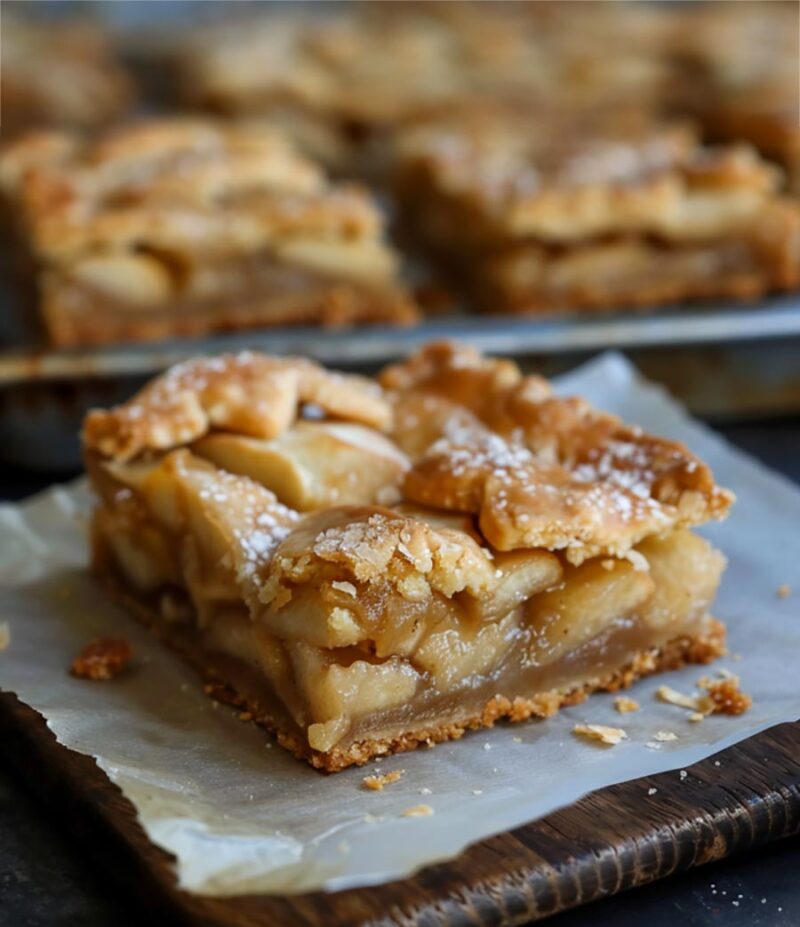 Flaky Apple Pie Bars - Yeyfood.com: Recipes, cooking tips, and kitchen ...