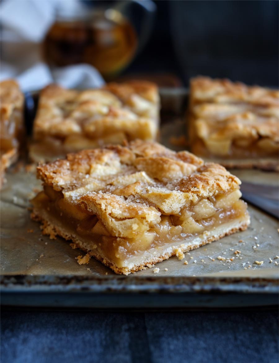 Flaky Apple Pie Bars - Yeyfood.com: Recipes, cooking tips, and kitchen ...