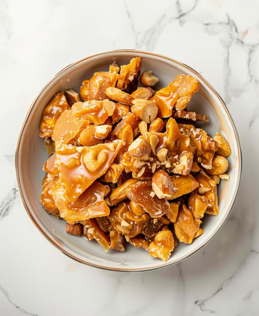 Easy Microwave Peanut Brittle - Yeyfood.com: Recipes, cooking tips, and ...