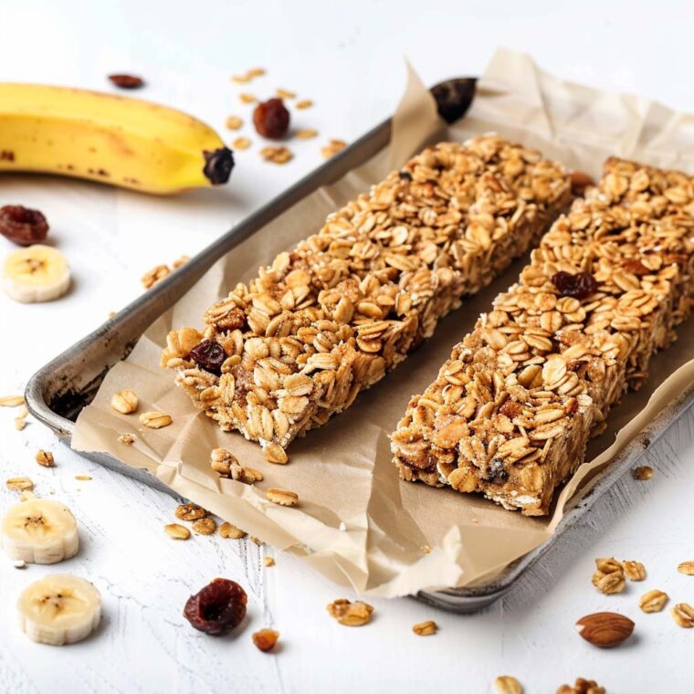 Banana Granola Bars - Yeyfood.com: Recipes, cooking tips, and kitchen ...
