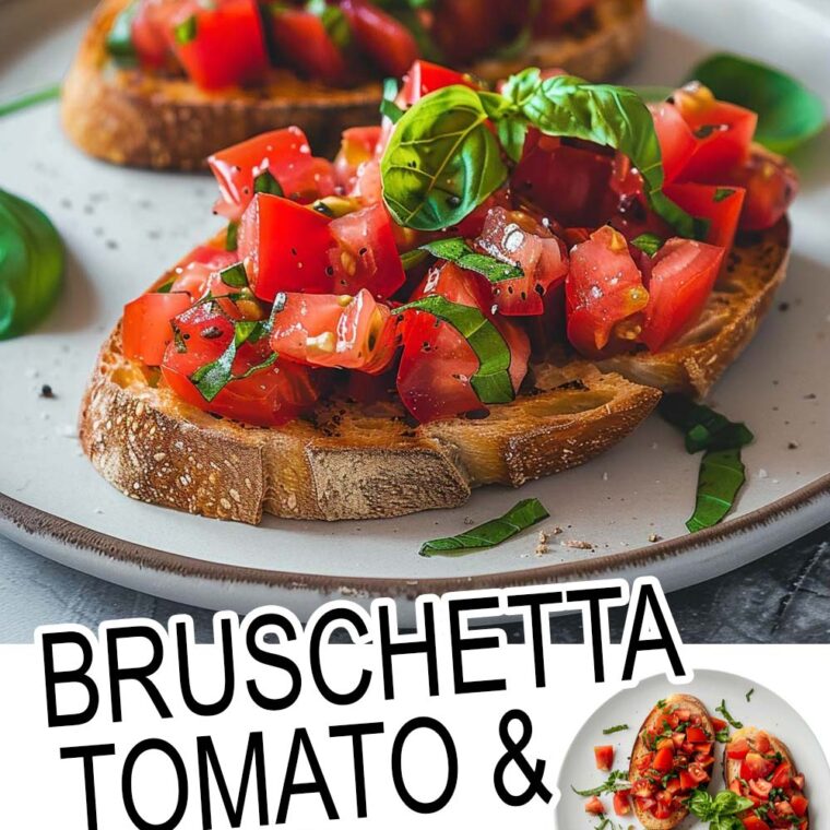 Bruschetta with Tomato and Basil - Yeyfood.com: Recipes, cooking tips ...