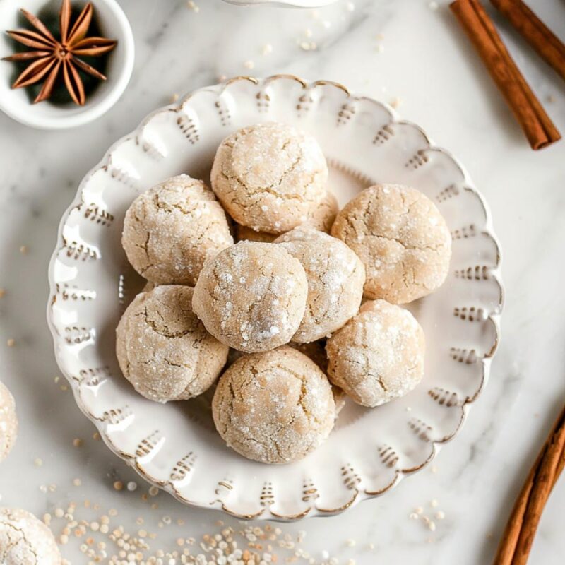 Cinnamon Mexican Wedding Cookies - Yeyfood.com: Recipes, cooking tips ...