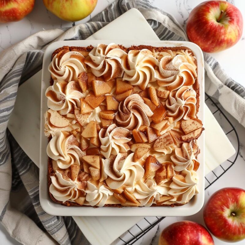 Caramel Apple Poke Cake - Yeyfood.com: Recipes, cooking tips, and ...
