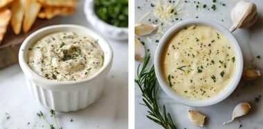 Garlic Parmesan Herb Dip - Yeyfood.com: Recipes, cooking tips, and ...