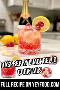 Raspberry Limoncello Cocktail - Yeyfood.com: Recipes, cooking tips, and ...