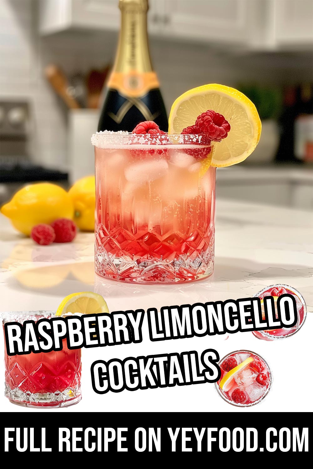 Raspberry Limoncello Cocktail - Yeyfood.com: Recipes, cooking tips, and kitchen hacks for home ...