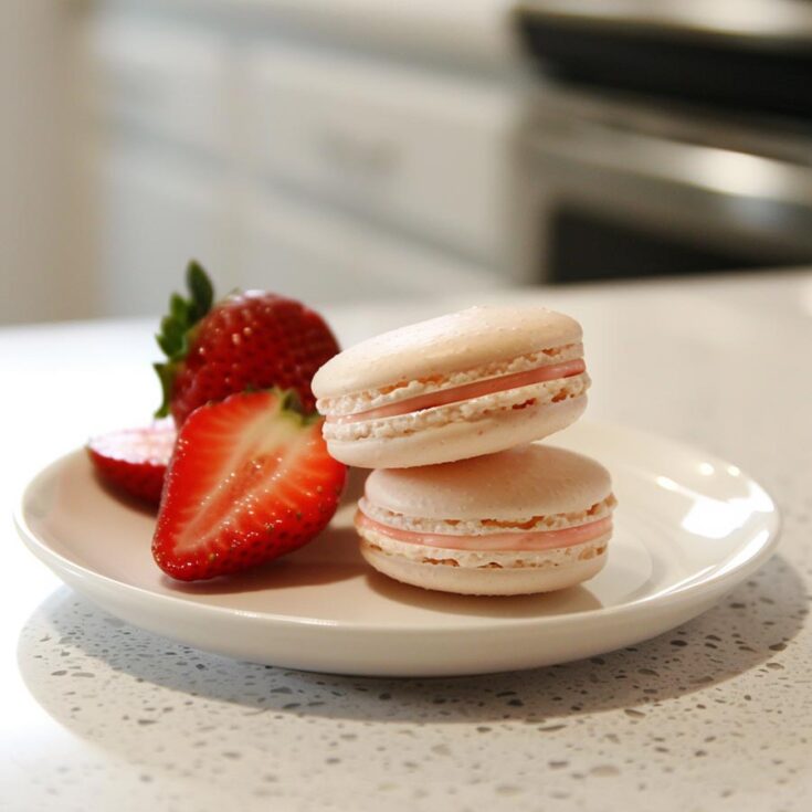Strawberry Macarons - Yeyfood.com: Recipes, cooking tips, and kitchen ...