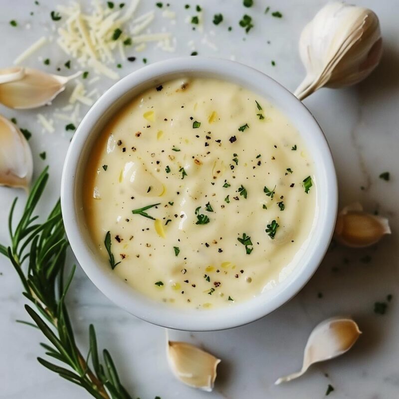 Garlic Parmesan Herb Dip - Yeyfood.com: Recipes, cooking tips, and ...