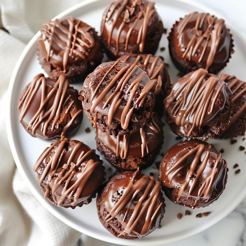 Texas Sheet Cake Bites - Yeyfood.com: Recipes, cooking tips, and ...