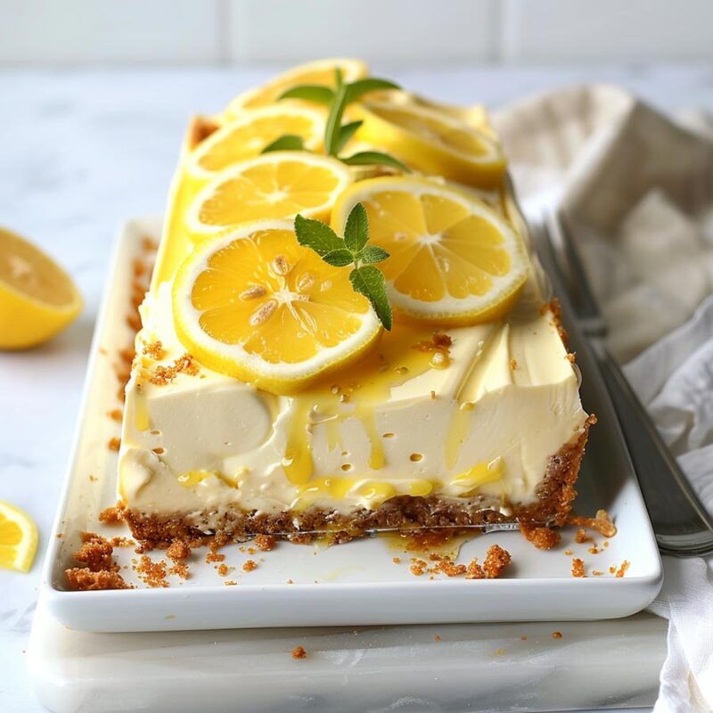 Vegan No-Bake Lemon Cheesecake - Yeyfood.com: Recipes, cooking tips ...