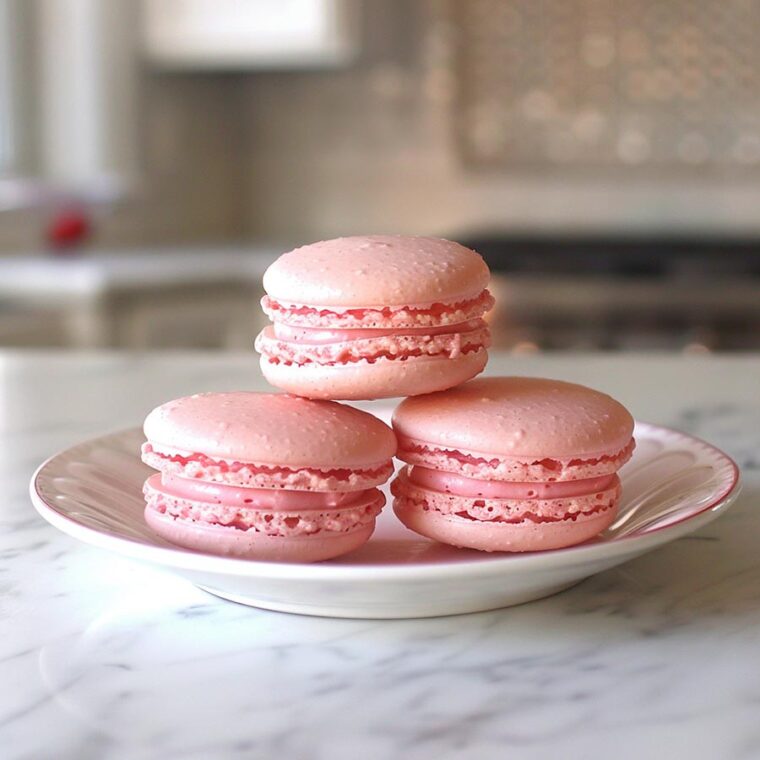 Strawberry Macarons - Yeyfood.com: Recipes, cooking tips, and kitchen ...