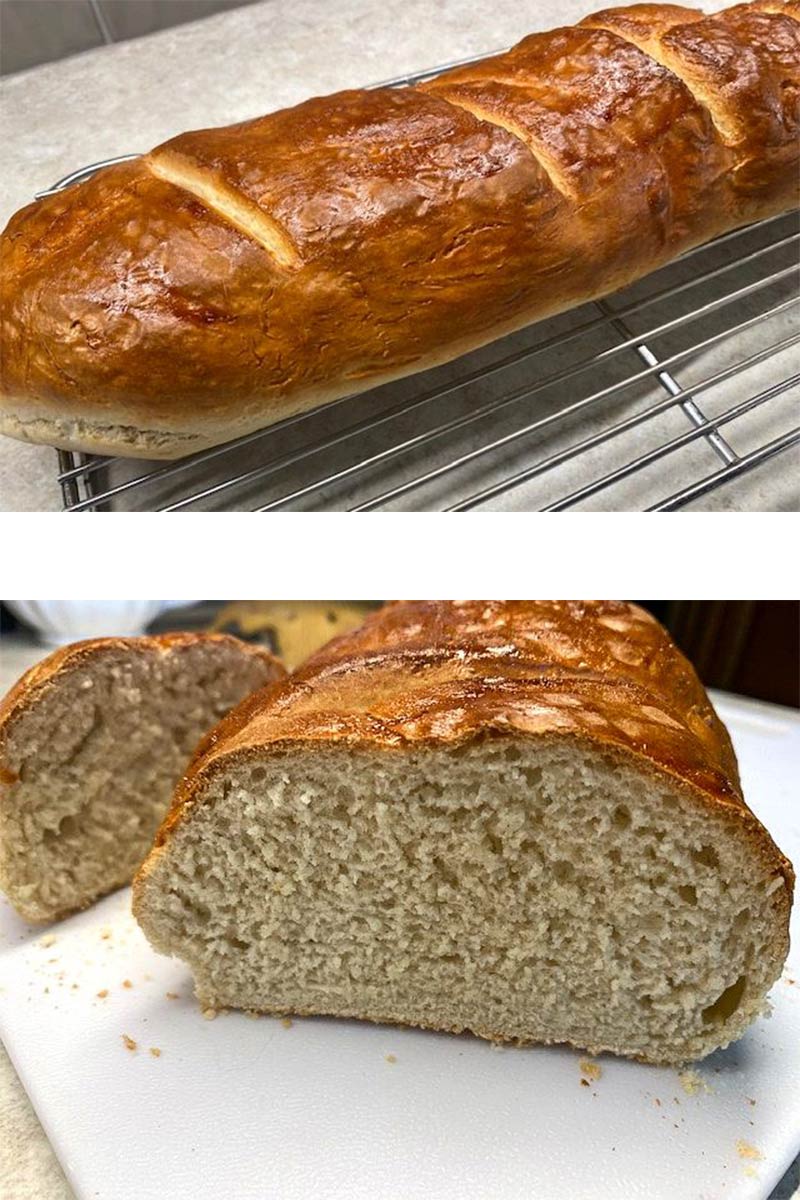 Make This Crusty French Bread In Just One Hour - Yeyfood.com: Recipes ...