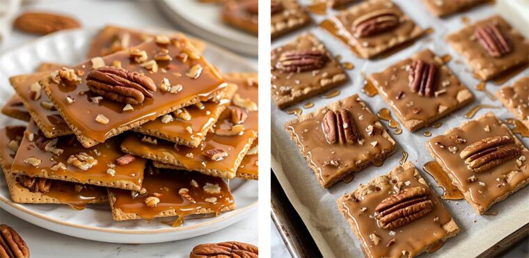 Bourbon Graham Cracker Candy - Yeyfood.com: Recipes, cooking tips, and ...