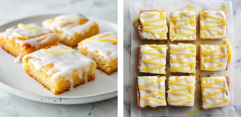 Zingy Lemon Bakewell Bars - Yeyfood.com: Recipes, cooking tips, and ...
