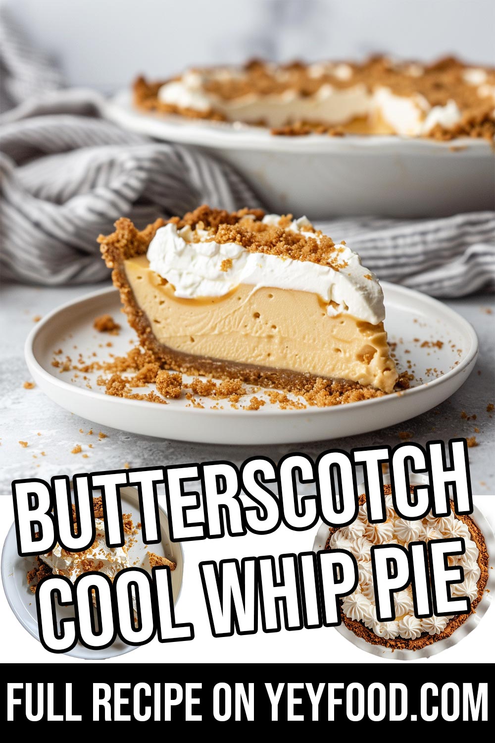 Butterscotch Cool Whip Pie - Yeyfood.com: Recipes, cooking tips, and ...
