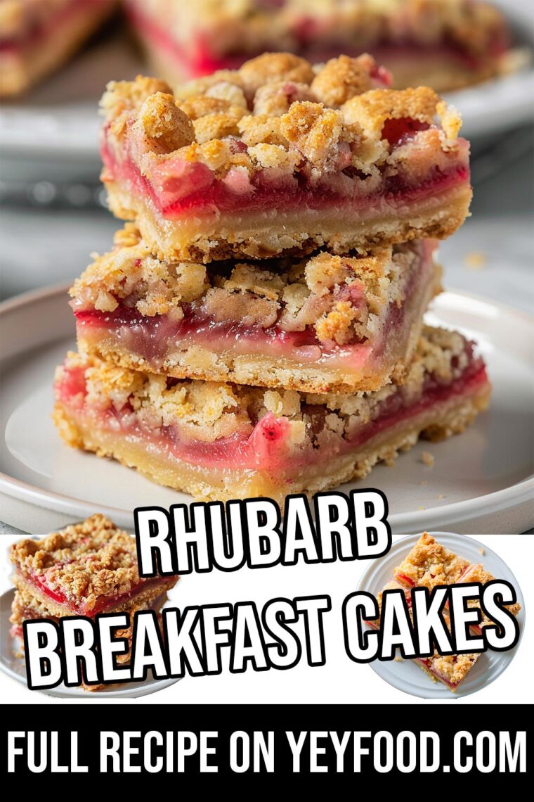 Rhubarb Breakfast Cakes - Yeyfood.com: Recipes, cooking tips, and kitchen hacks for home cooks ...